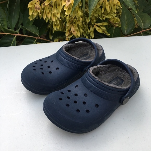CROCS | Shoes | Crocs Kids Classic Lined Clog Size 1 Children | Poshmark